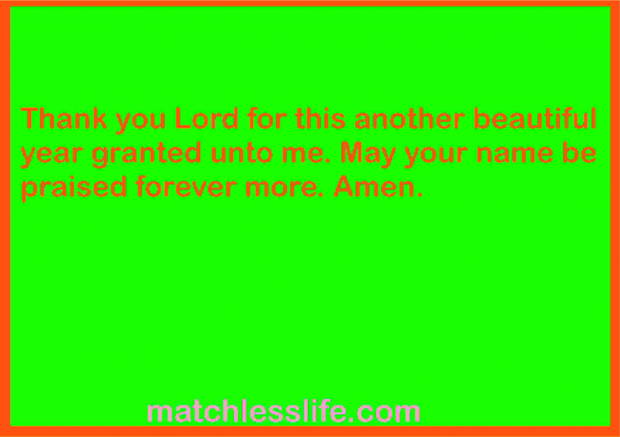 100 Thank You Lord for Another Year of Existence Quotes to Appreciate ...