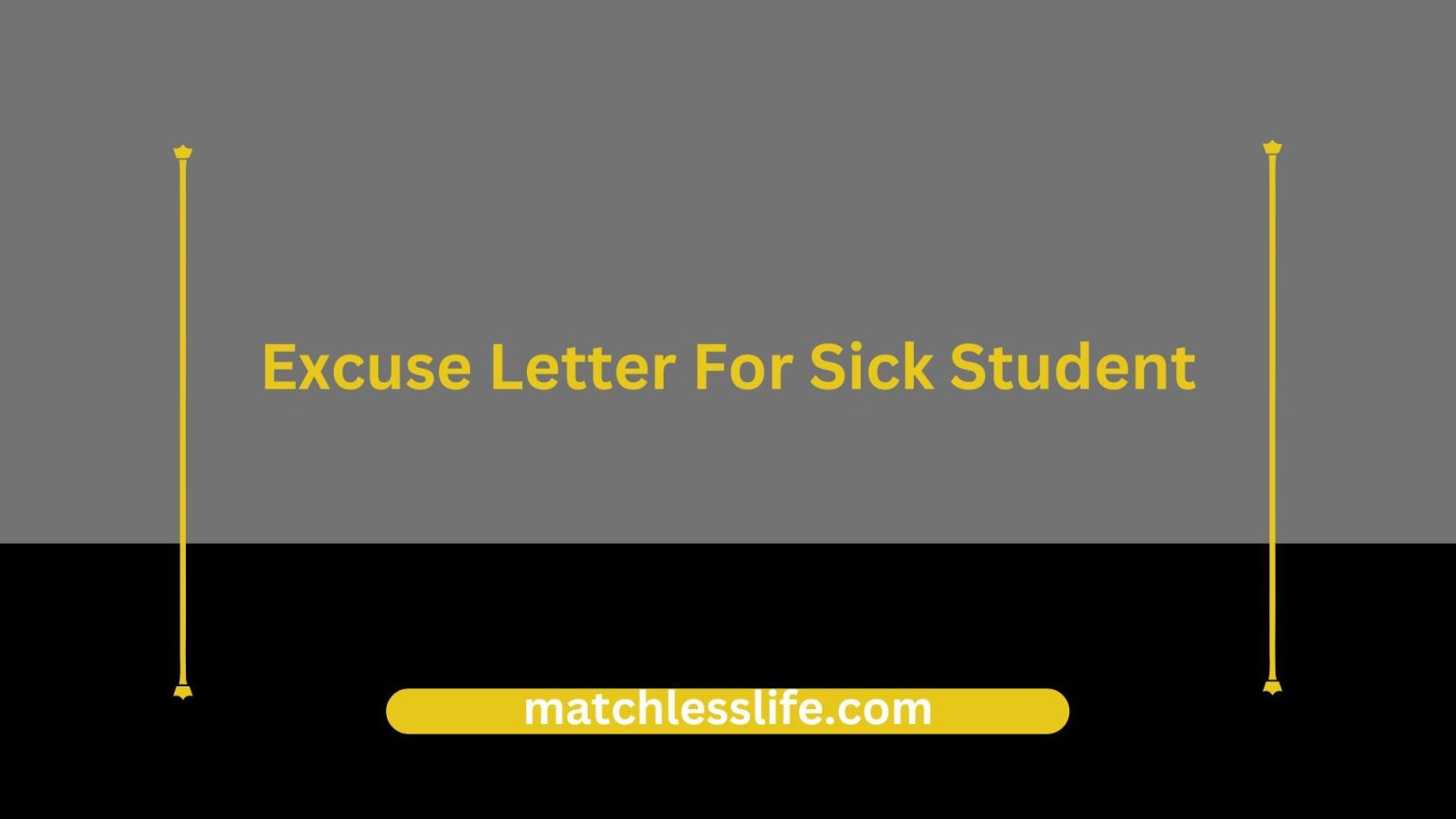 20 Excuse Letter For Sick Student for Being Absent in School Due to ...