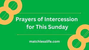 60 Powerful Prayers of Intercession for this Sunday Worship Service ...